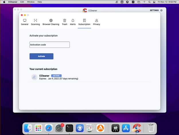 How do I activate a paid subscription?