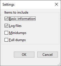 Collecting information via CCleaner Support Tool